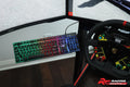 Keyboard Tray for Sim Racing (Dual-Axis Pivoting)